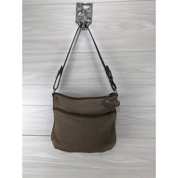 The Sak | Bags | The Sak Light Brown Crochet Knit Shoulder Bag Purse ...
